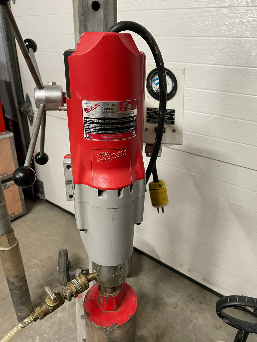 Used Milwaukee Dymodrill Electric Concrete Core Drill Coring ...