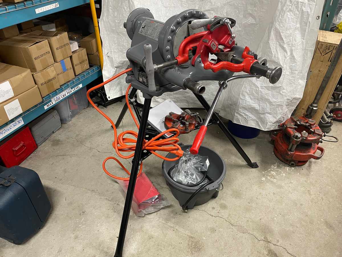 Refurbished Ridgid 300 Pipe Threading Machine – Benchmark Ltd.