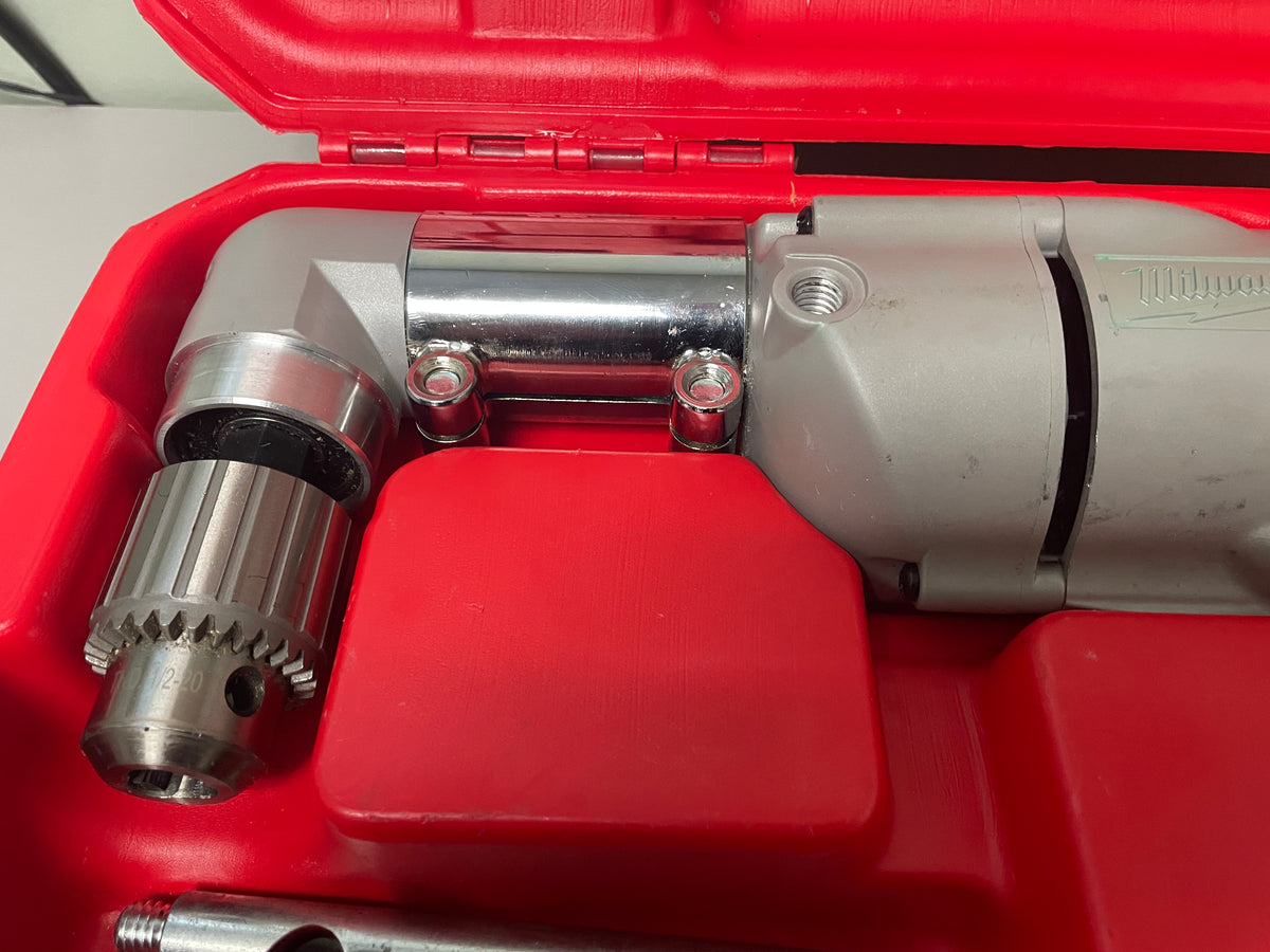 Milwaukee 1107-1 Corded Electric 1/2" Right-Angle Drill – Benchmark Ltd.