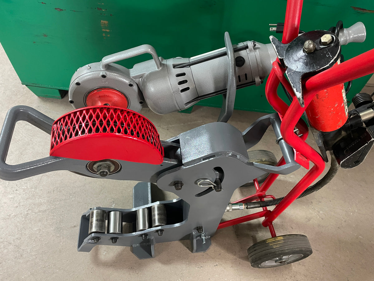 REFURBISHED RIDGID 258XL PIPE CUTTER 8" to 12" With New BMC Tools 700 ...